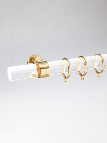 Buy Round Lucite Curtain Rod | Drapery Hardware