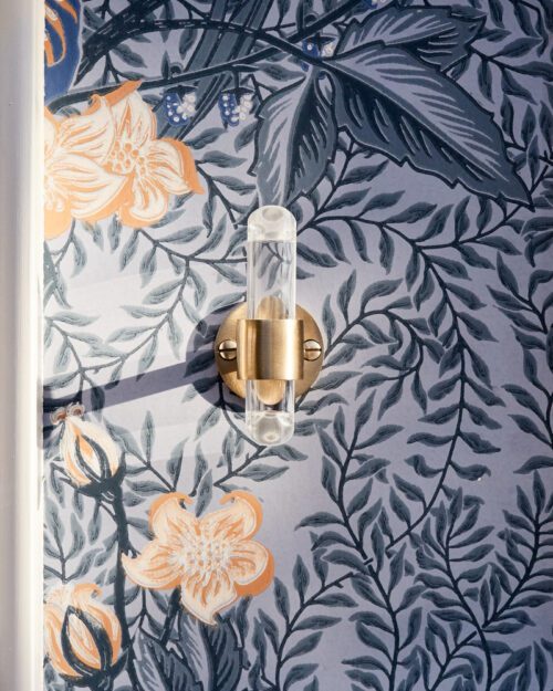 Angled Lucite and Brass Robe or Towel Hook | Bath | Luxholdups