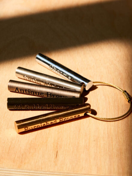 Hardware Metal Finish Hardware Samples Pack